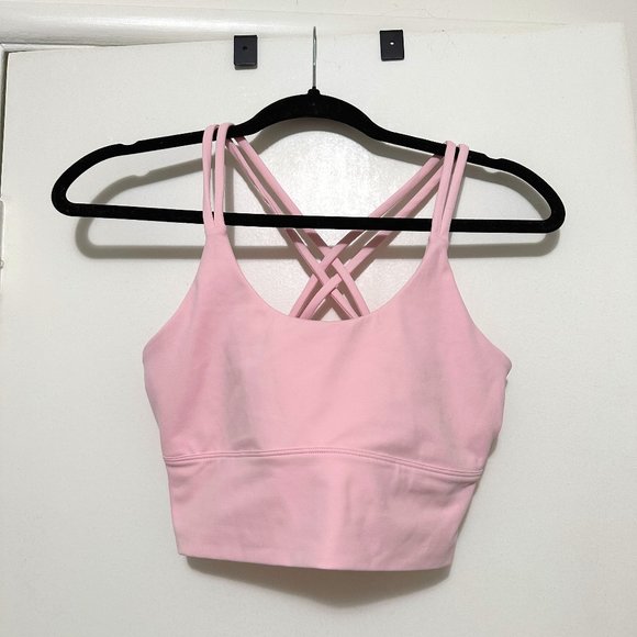 TSL | Other | Tsl Baby Pink Sports Bra | Poshmark